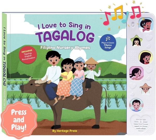 I Love To Sing In Tagalog, Interactive Song Book, Tagalog Books for ...