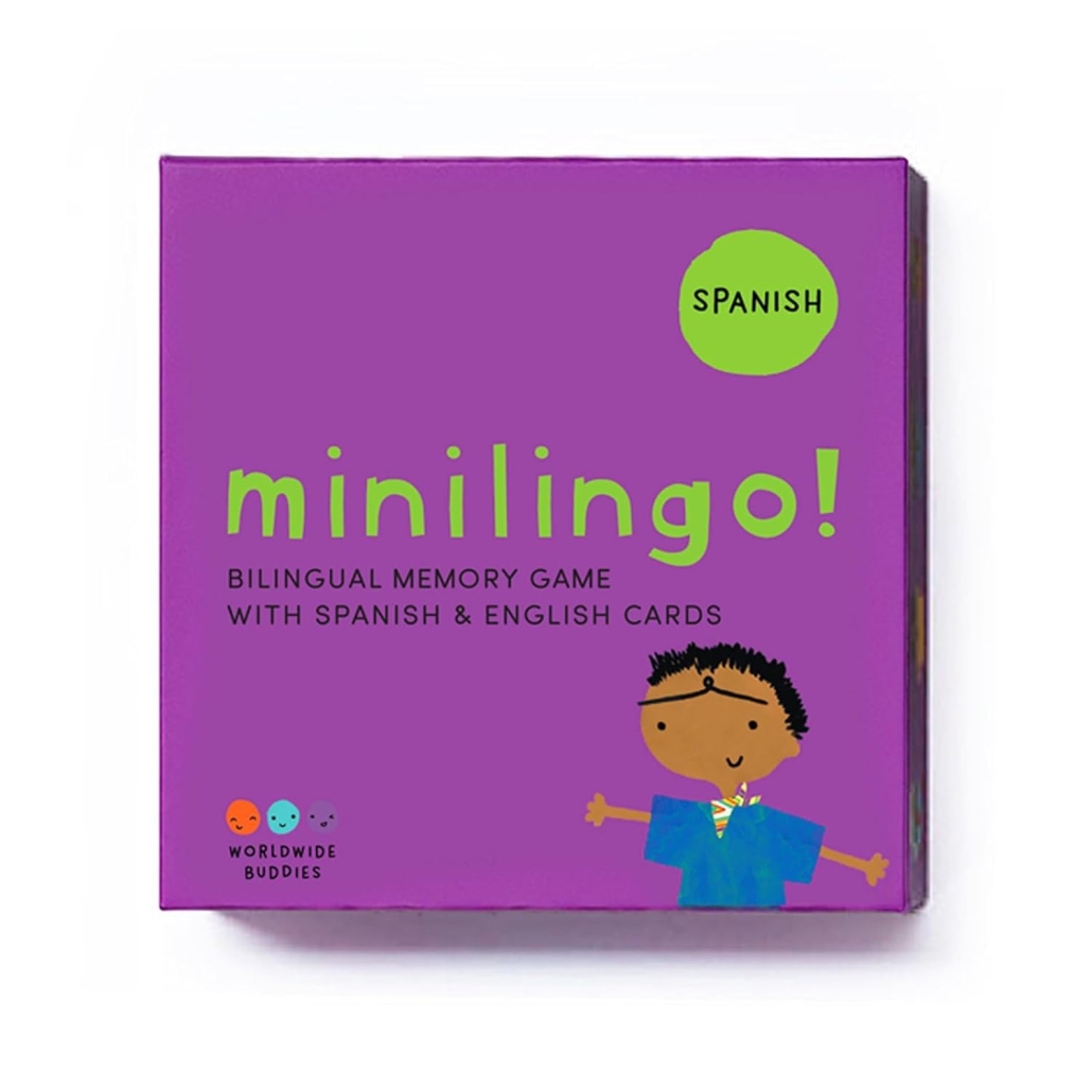 Minilingo Spanish / English Bilingual Flashcards: Bilingual memory game ...
